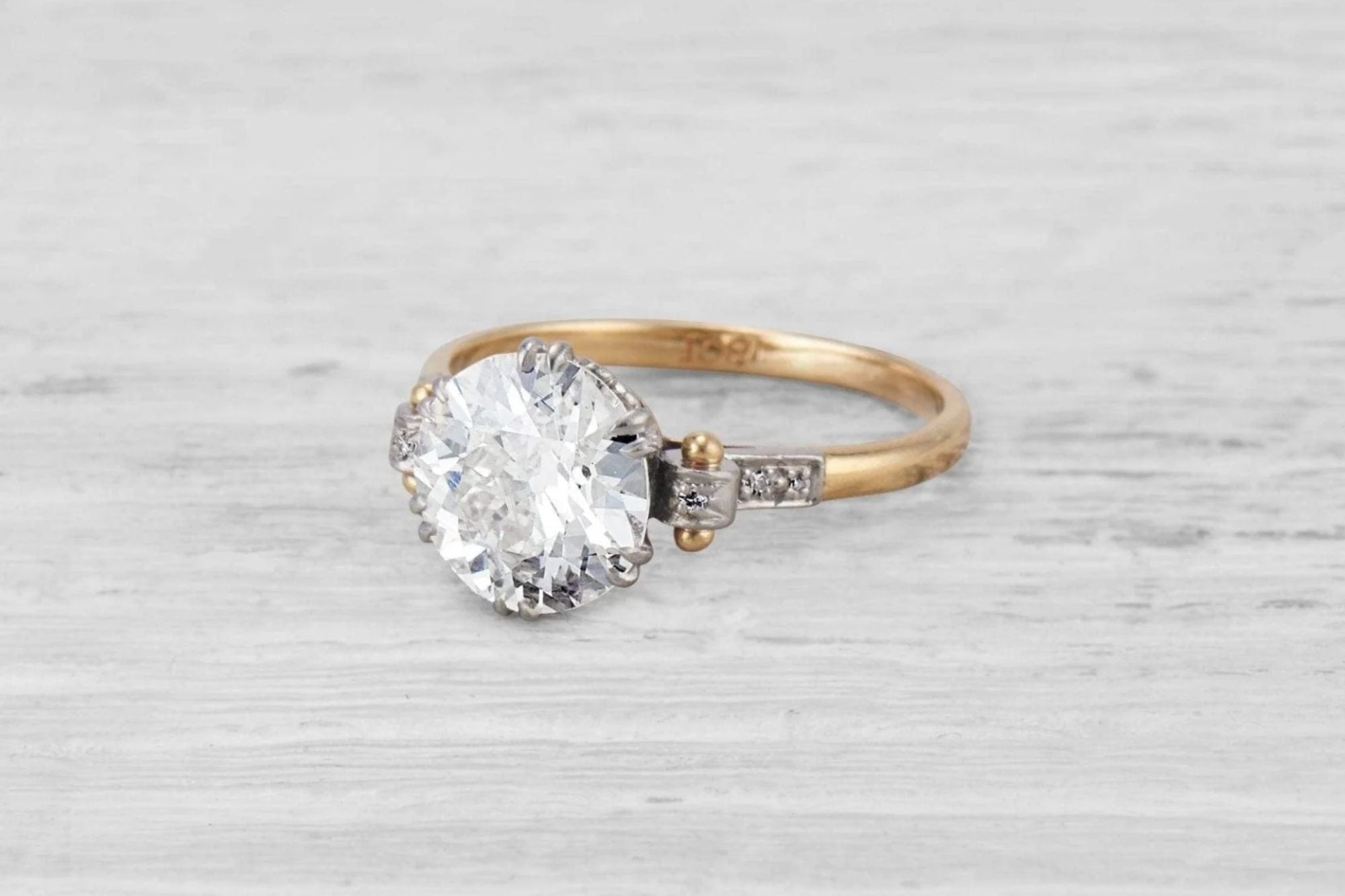 Art Deco Revival: Recreating an Antique Engagement Ring with Hand Carv ...