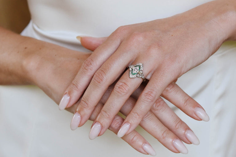 Vintage Art Deco Engagement & Wedding Rings – Erstwhile Jewelry