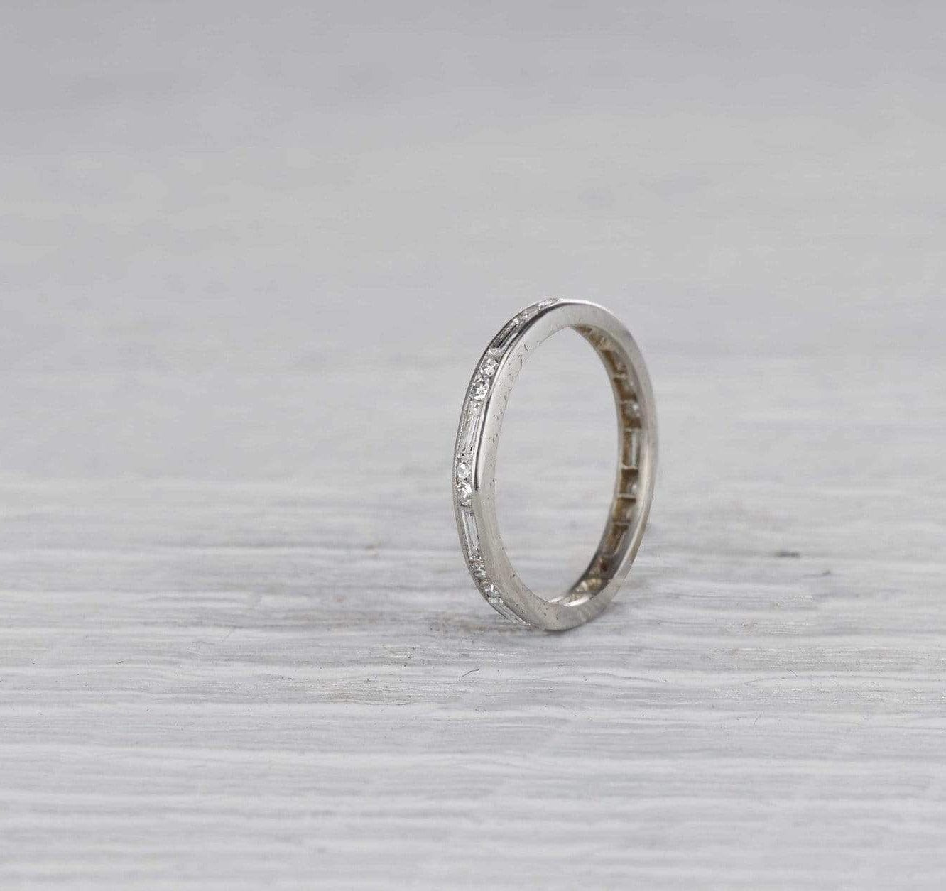 Art Deco Mixed Stone Eternity Band – Erstwhile