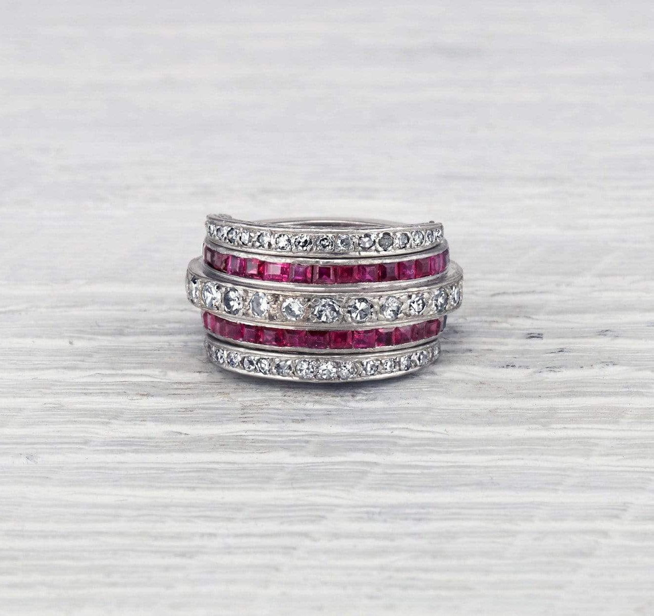 Art Deco Swivel Flip Ring – Erstwhile