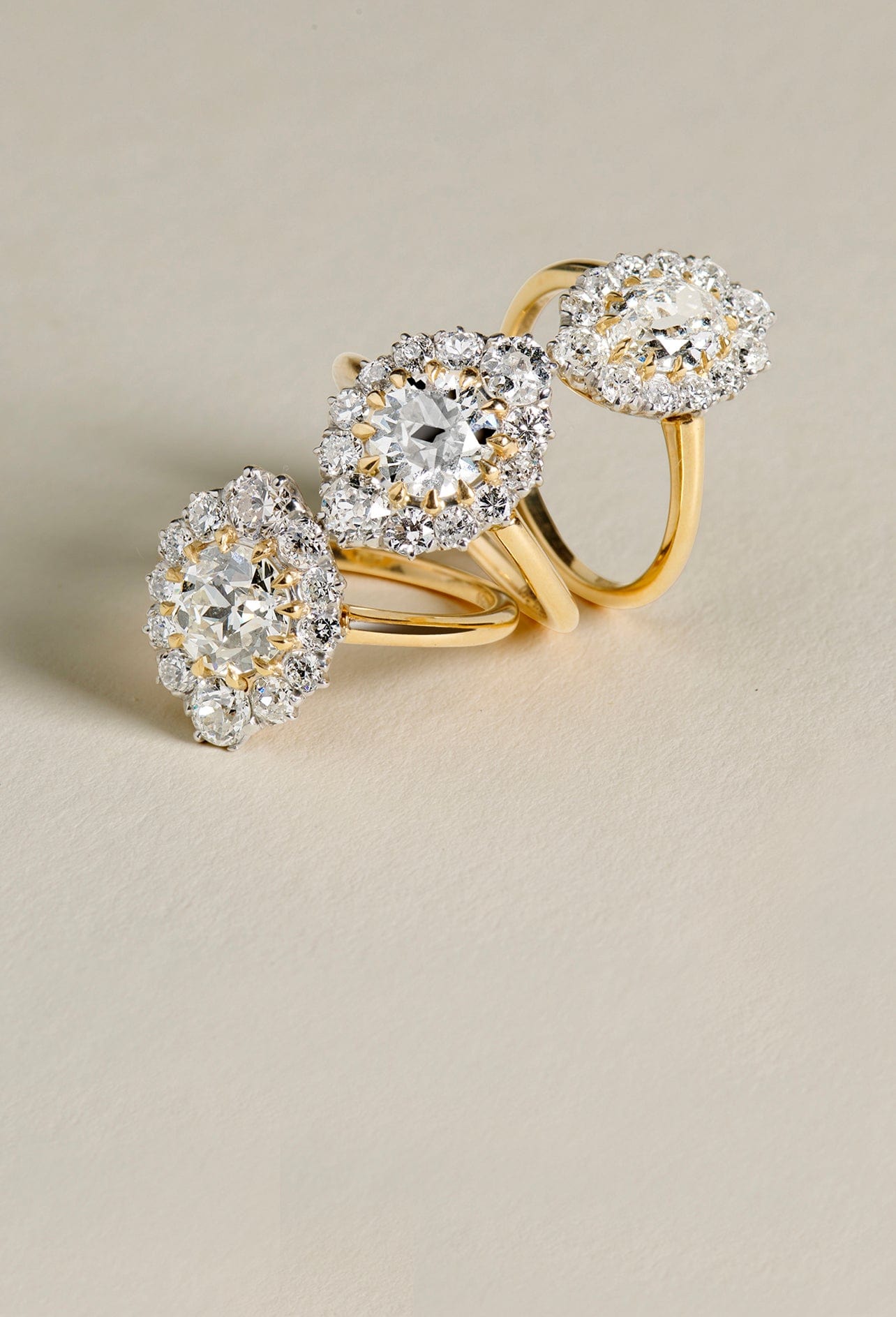 Cluster Engagement Rings | Shop Online & in NYC – Erstwhile